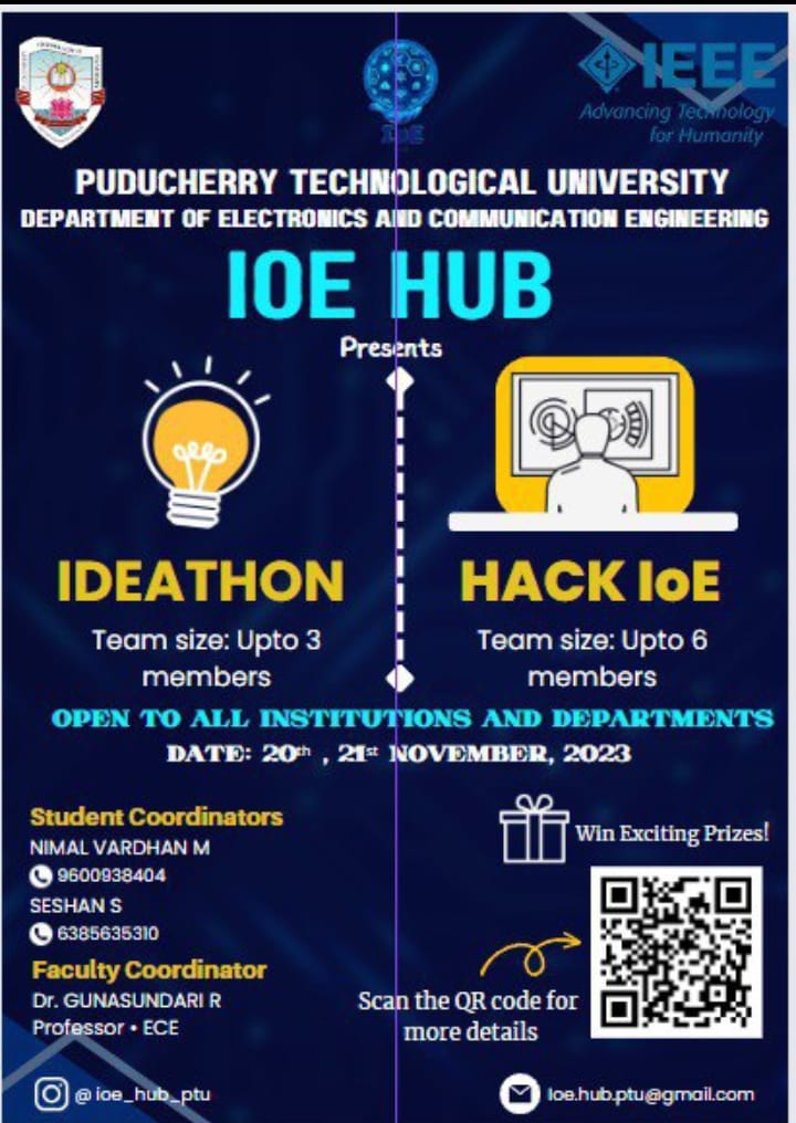 PUDUCHERRY TECHNOLOGICAL UNIVERSITY