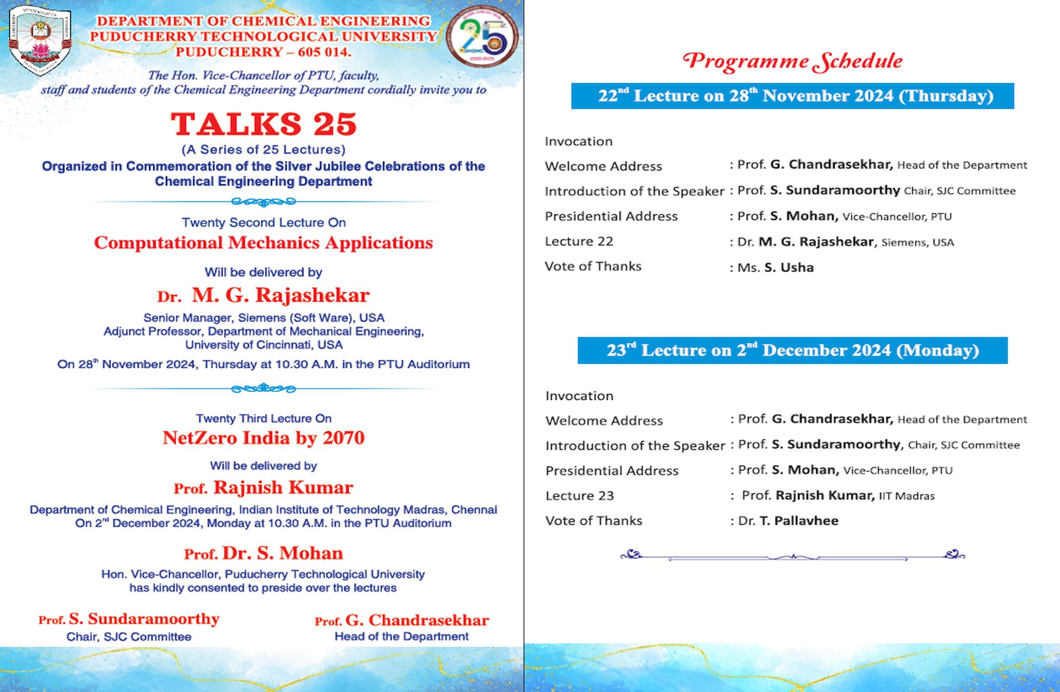 PUDUCHERRY TECHNOLOGICAL UNIVERSITY