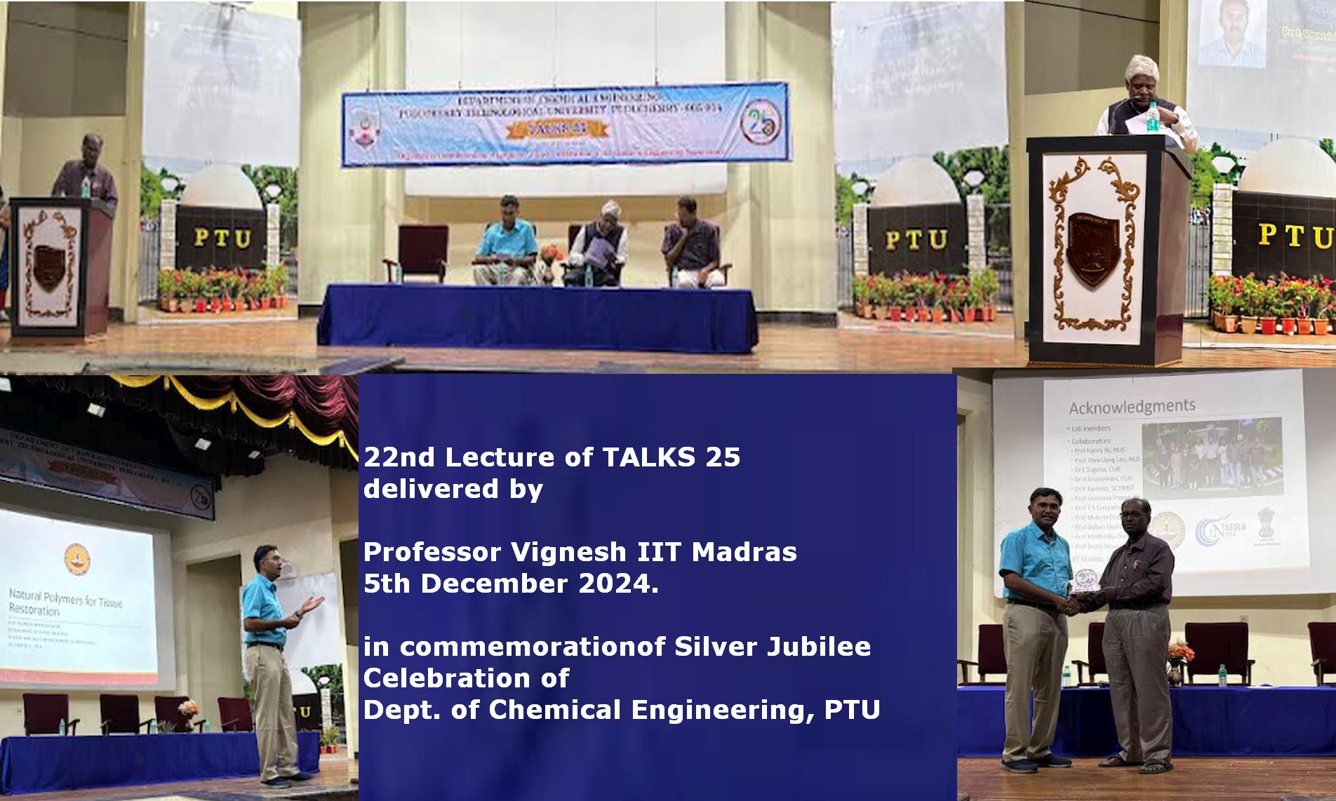 PUDUCHERRY TECHNOLOGICAL UNIVERSITY