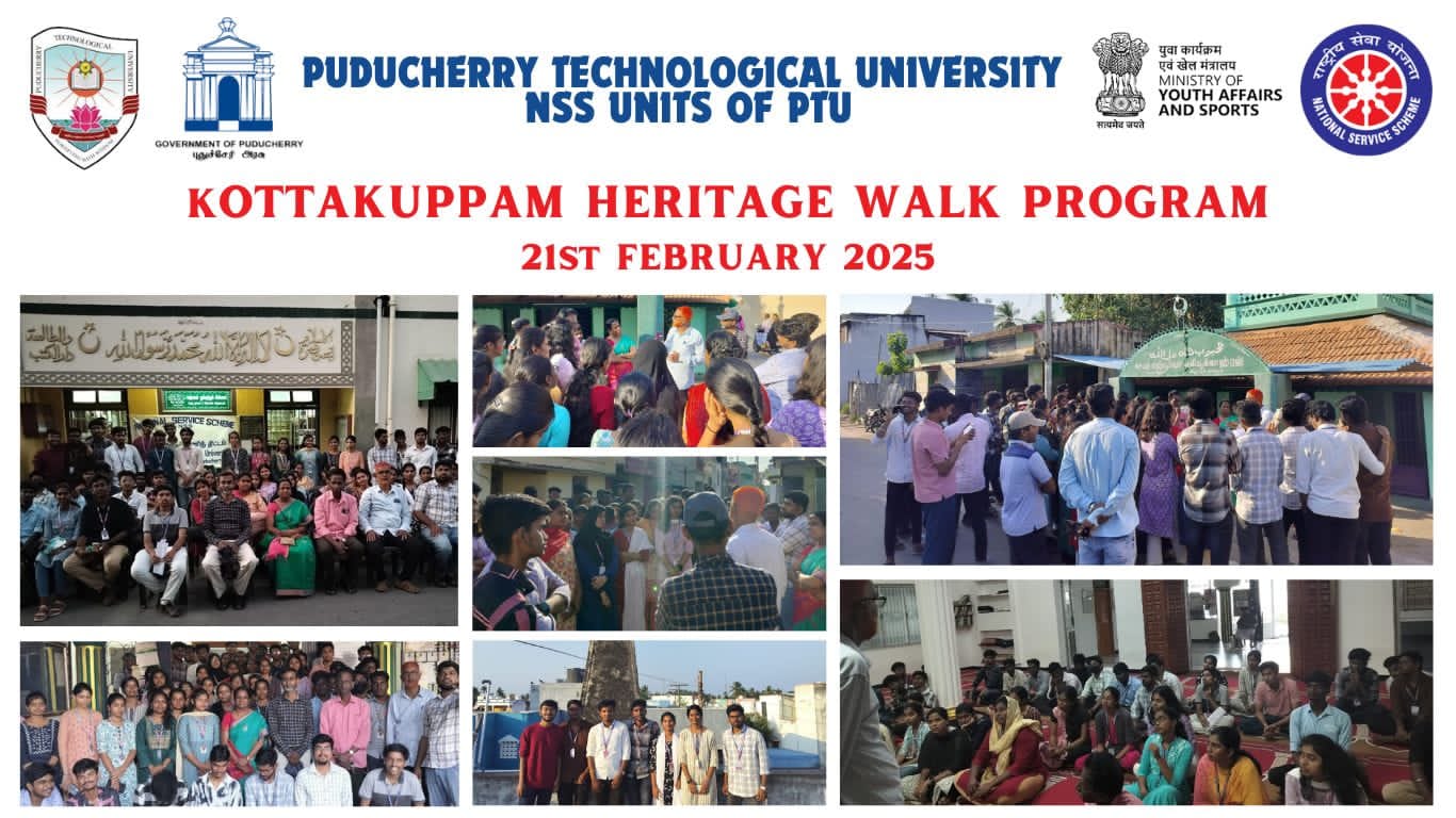 PUDUCHERRY TECHNOLOGICAL UNIVERSITY