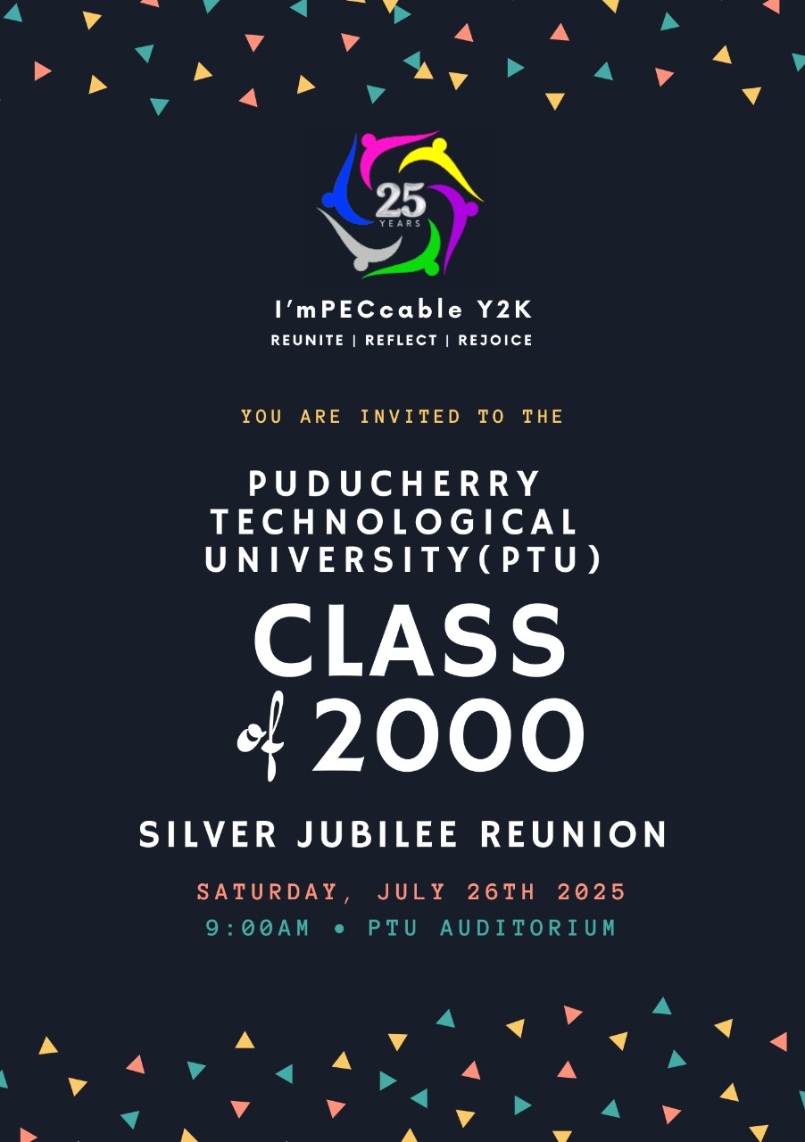 PUDUCHERRY TECHNOLOGICAL UNIVERSITY